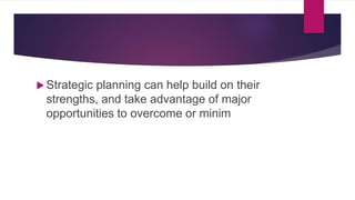 Pl 1 Understanding the Dynamics of Strategic Planning | PPT