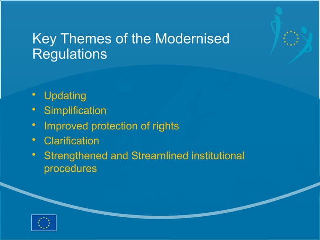 2010 - New Social Security Regulations 883/2004 & 987/2009 | PPT