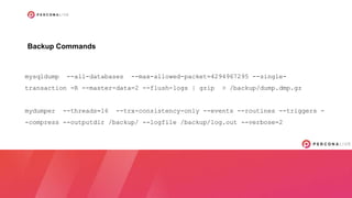 PL22 - Backup and Restore Performance.pptx | Free Download