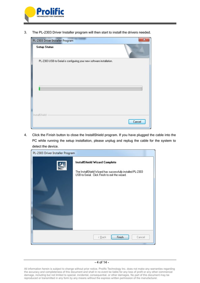 Pl2303 windows driver manual v1.23.0 | PDF | Operating Systems ...