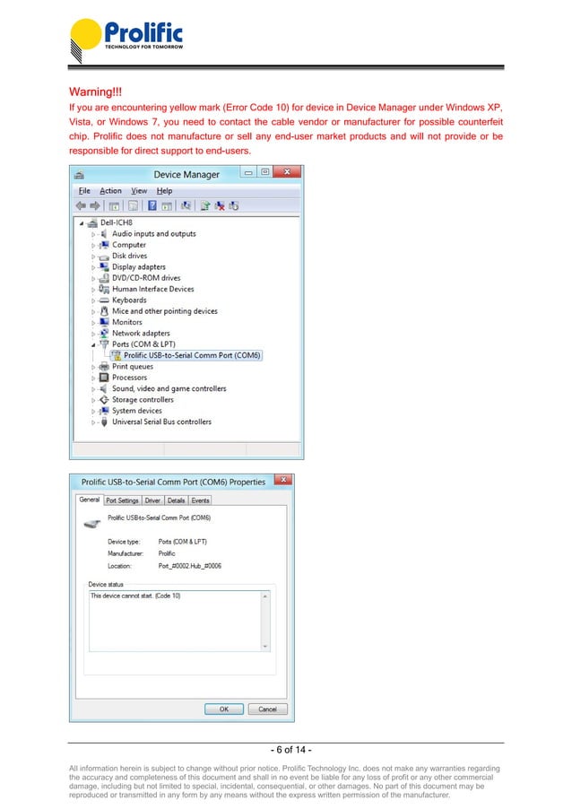 Pl2303 windows driver manual v1.23.0 | PDF | Operating Systems ...