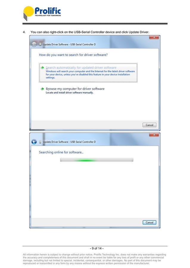 Pl2303 windows driver manual v1.23.0 | PDF | Operating Systems ...