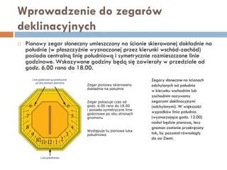 Zegary słoneczne cz.3 | PPT