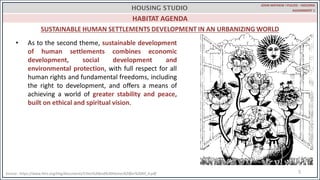 Housing - habitat agenda , global housing challenges | PDF