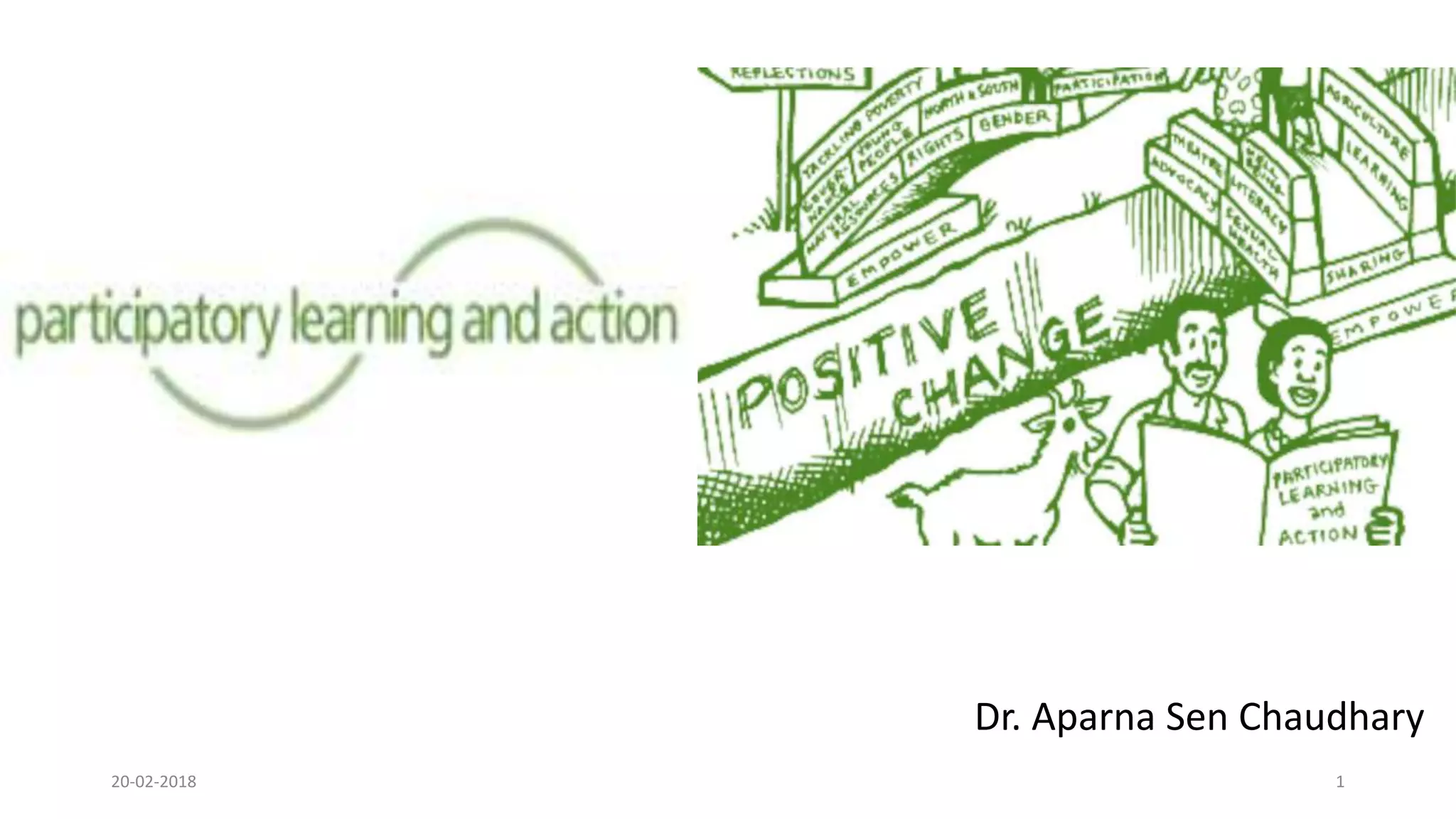 Participatory learning and action | PPTX