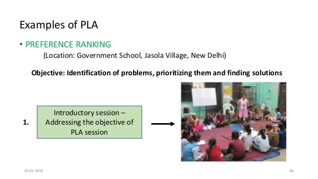 Participatory learning and action