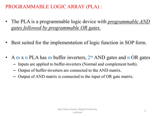 PLA | PPTX | Programming Languages | Computing