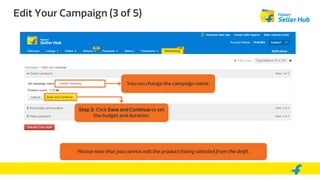PLA: Edit a draft campaign | PDF