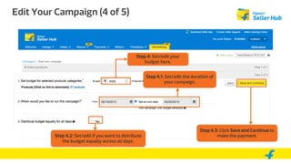 PLA: Edit a draft campaign | PDF