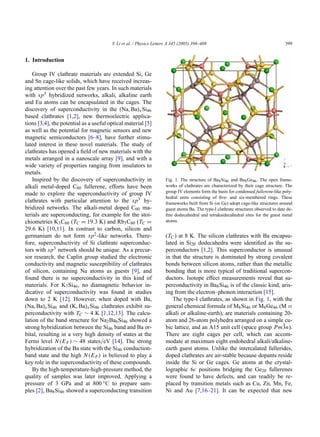 Vacancy and Copper-doping Effect on Superconductivity for Clathrate ...
