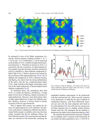 Vacancy and Copper-doping Effect on Superconductivity for Clathrate Materials | PDF