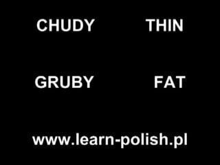 Polish Adjectives | PPT