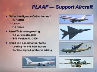 PLA Air Force Overview 2010 | PPT