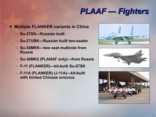 PLA Air Force Overview 2010 | PPT