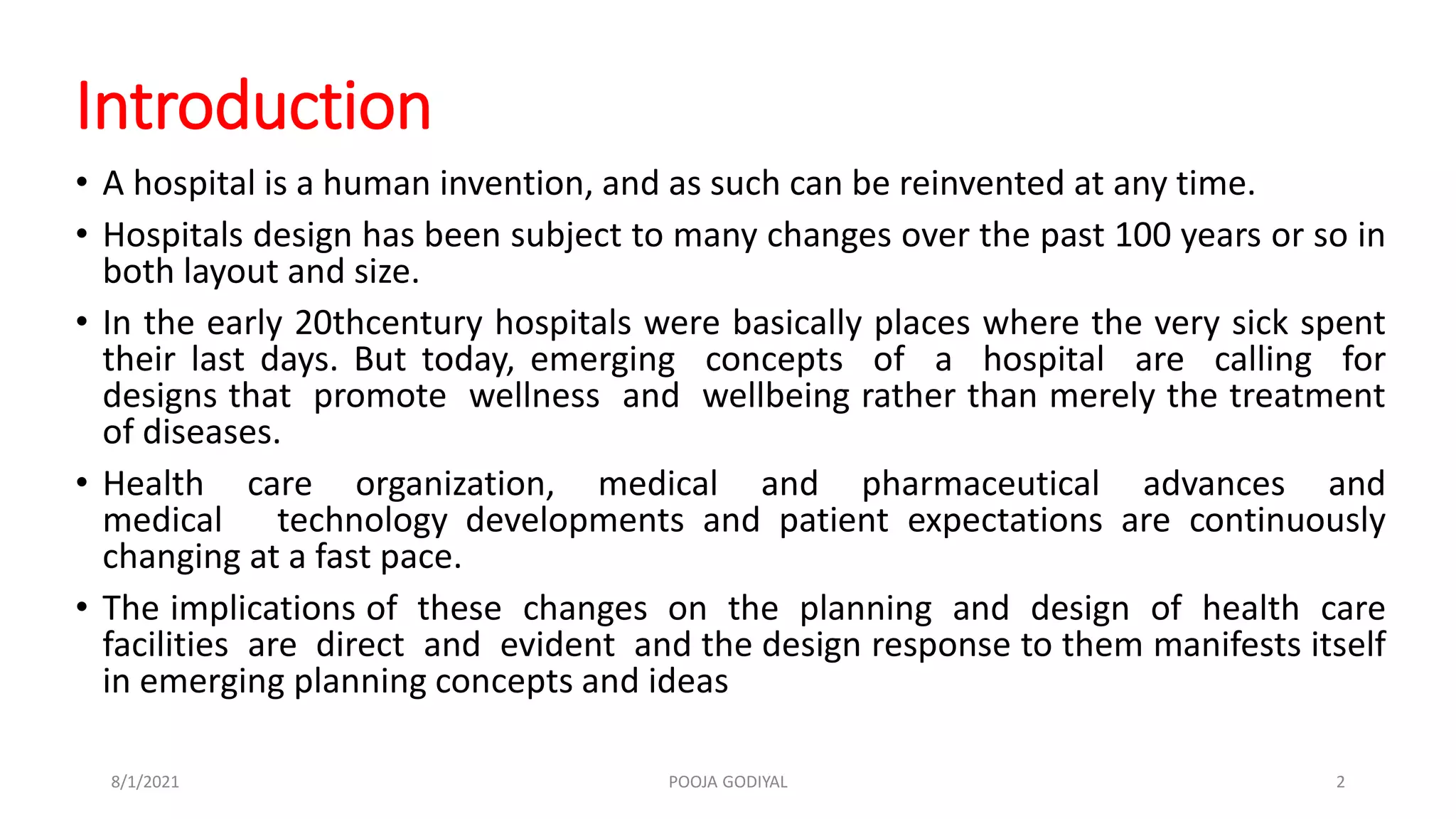 Planning & Organizing Hospital Units & Ancillary Services (CSSD ...