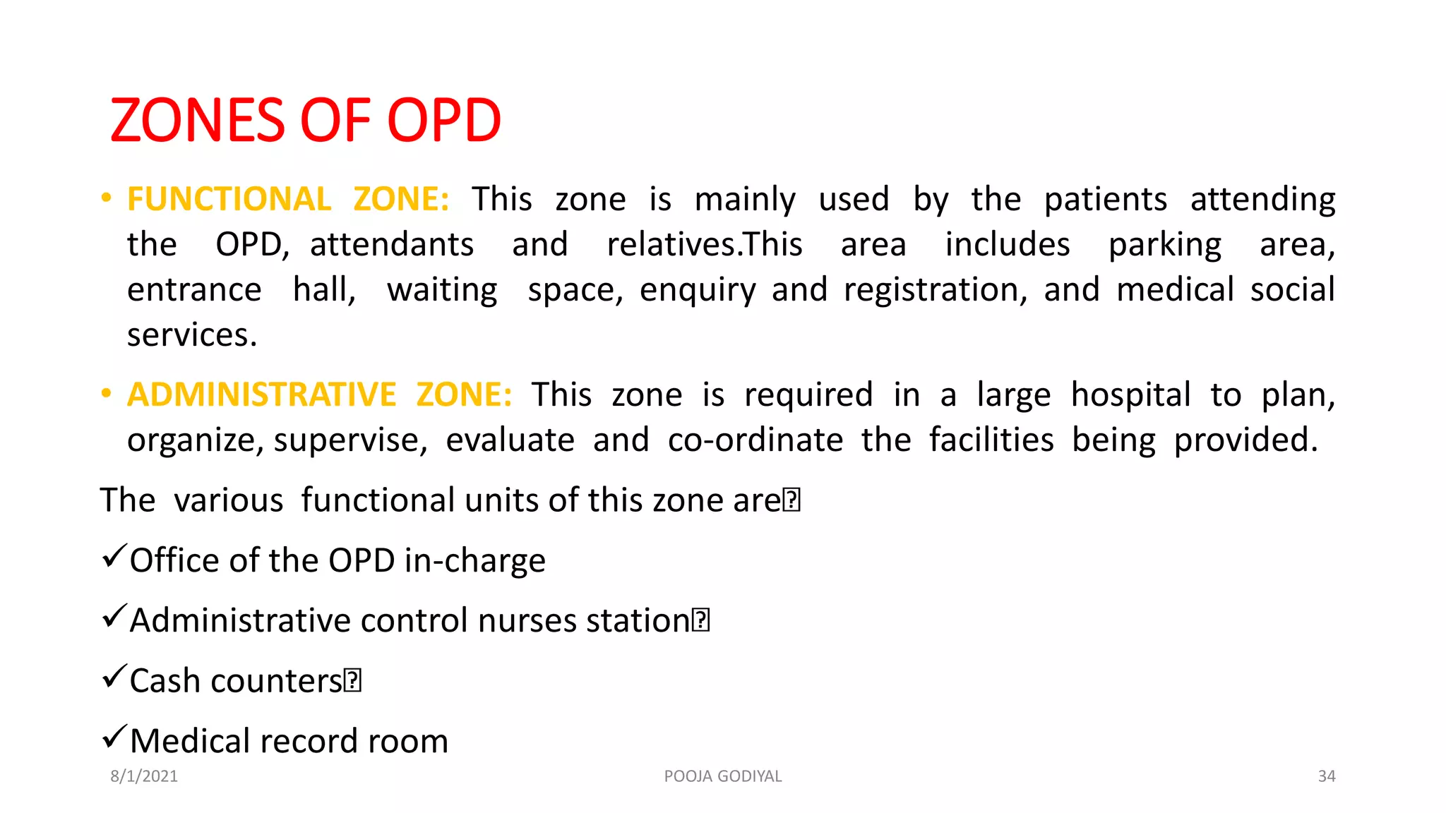 Planning & Organizing Hospital Units & Ancillary Services (CSSD ...