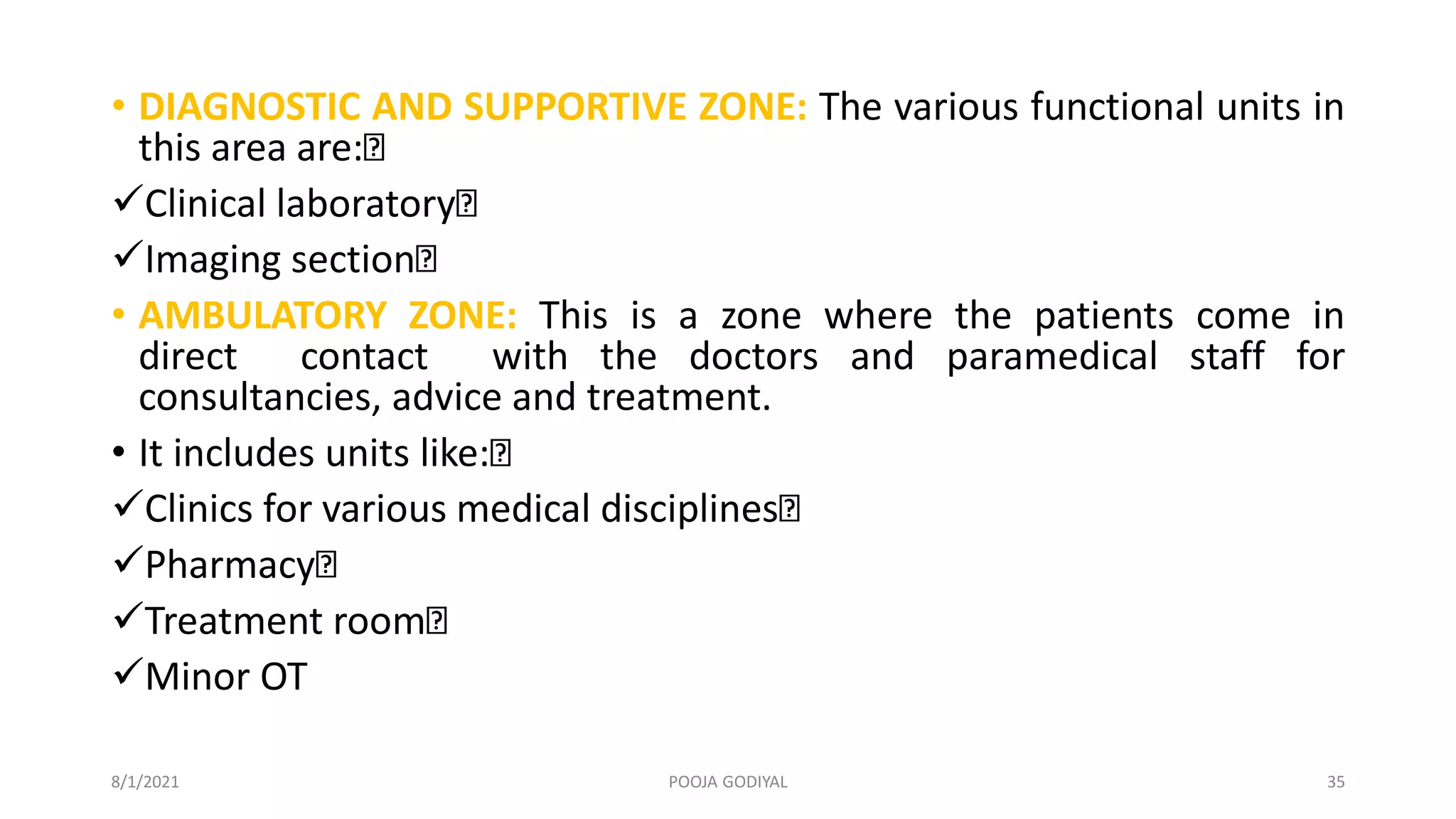 Planning & Organizing Hospital Units & Ancillary Services (CSSD ...