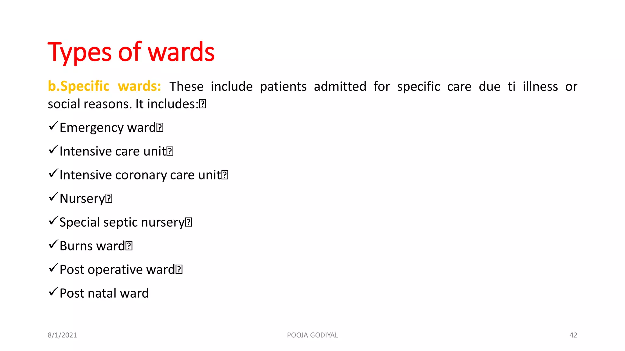 Planning & Organizing Hospital Units & Ancillary Services (CSSD ...