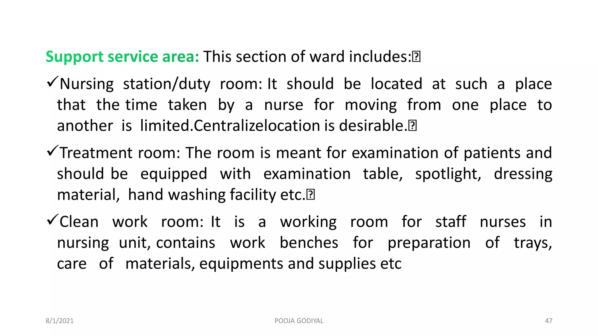 Planning & Organizing Hospital Units & Ancillary Services (CSSD ...