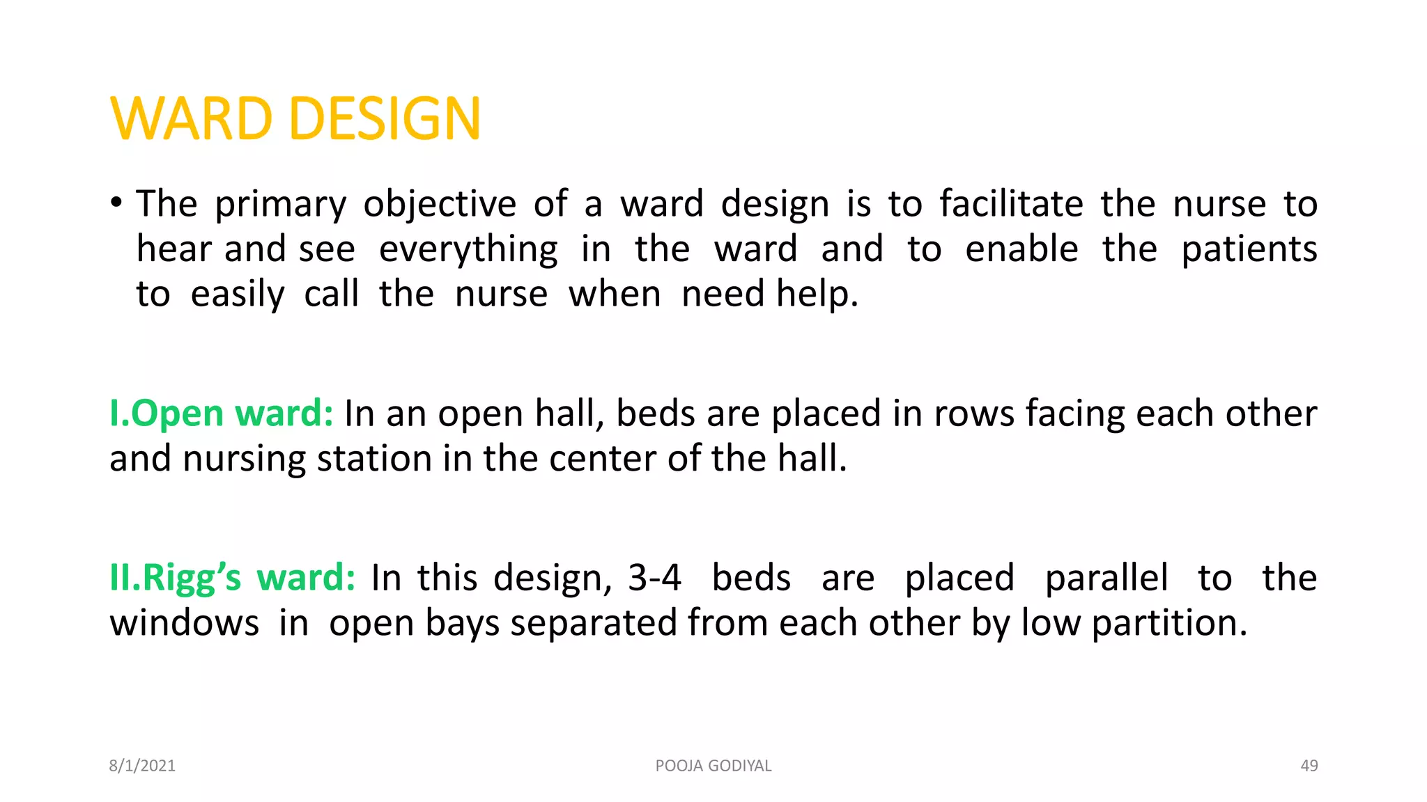 Planning & Organizing Hospital Units & Ancillary Services (CSSD ...
