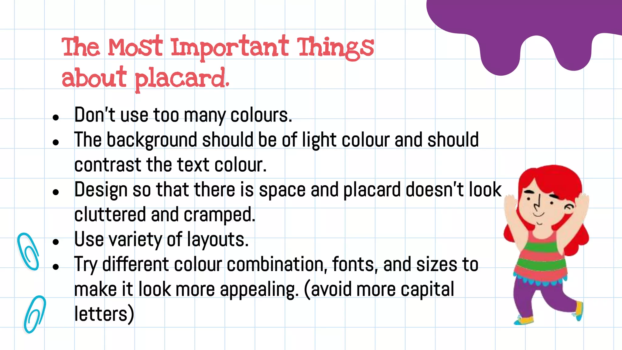 Placard making | PPTX