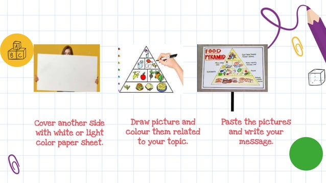 Placard making | PPTX | Drawing and Sketching | Arts and Crafts