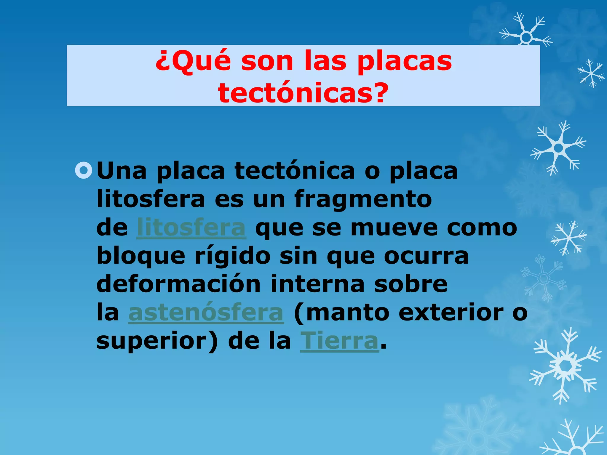 Placas tectónicas | PPT