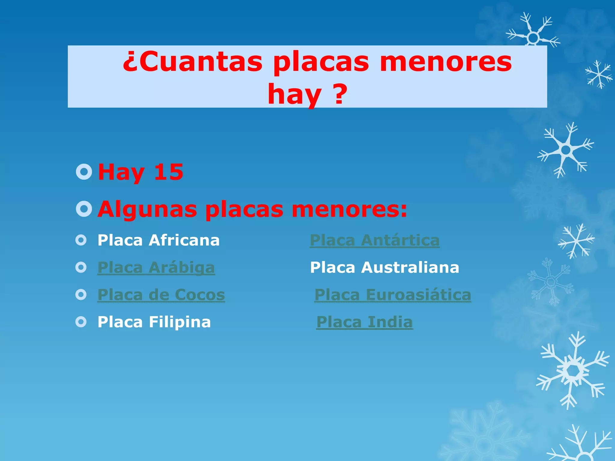Placas tectónicas | PPT