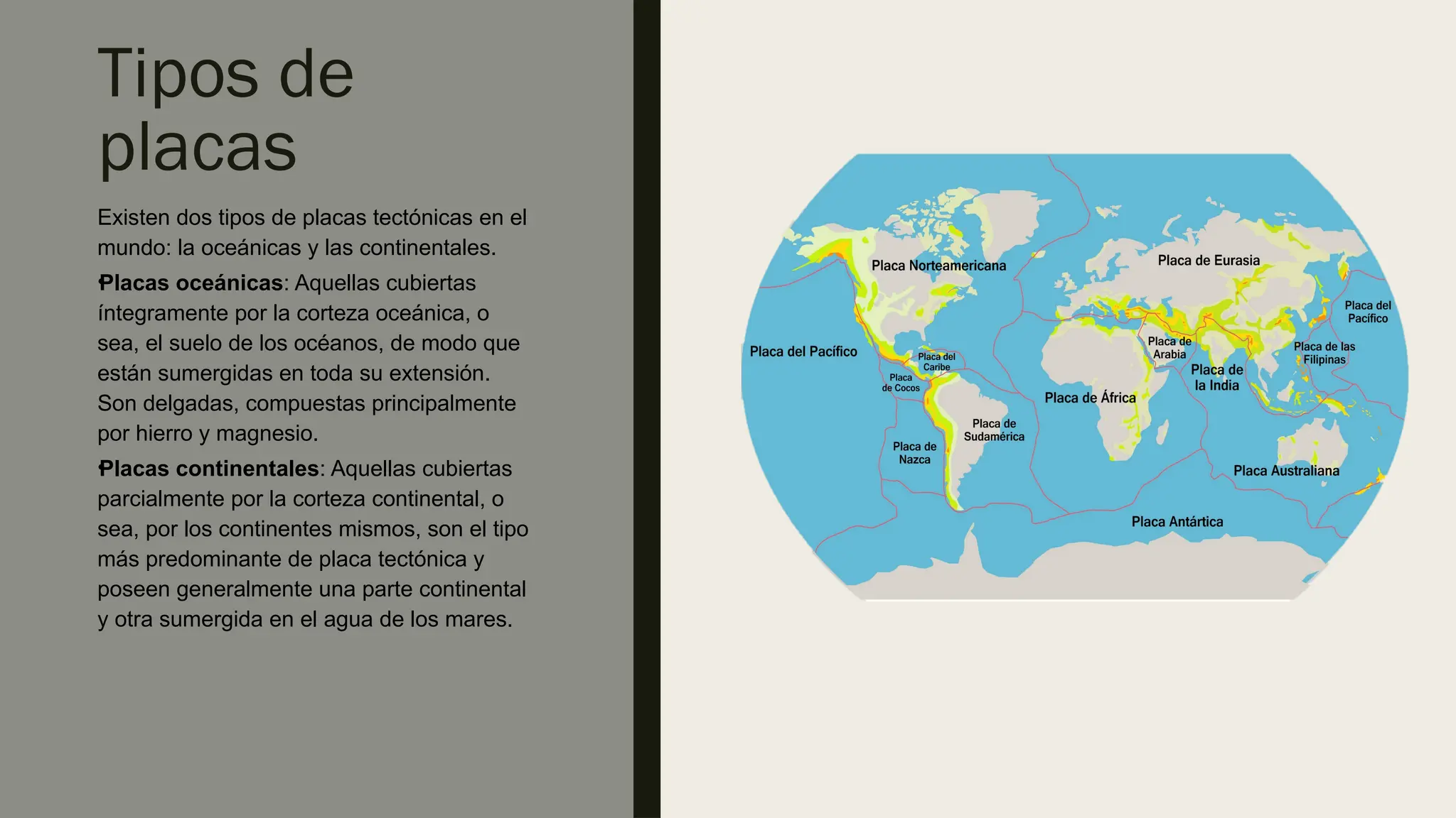 Placas_tectonicas, diapositivas sobre las placas técnicas | PPTX ...
