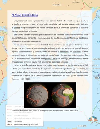 Placas tectonicas definitivo samuel y angel 5to b | PDF