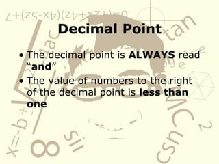 Place Value and Decimals | PPT