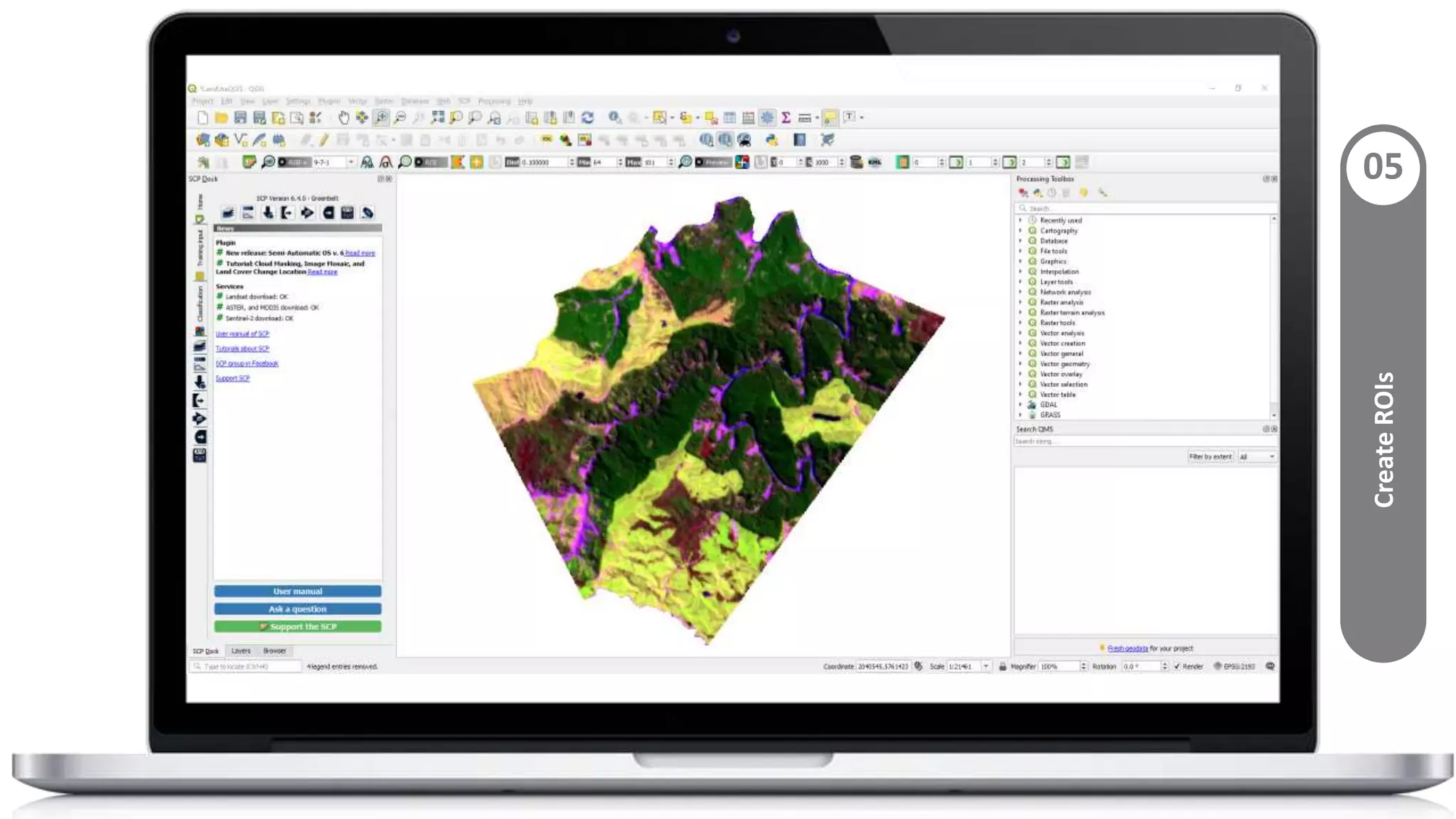Quick and easy land use classification with QGIS | PPTX