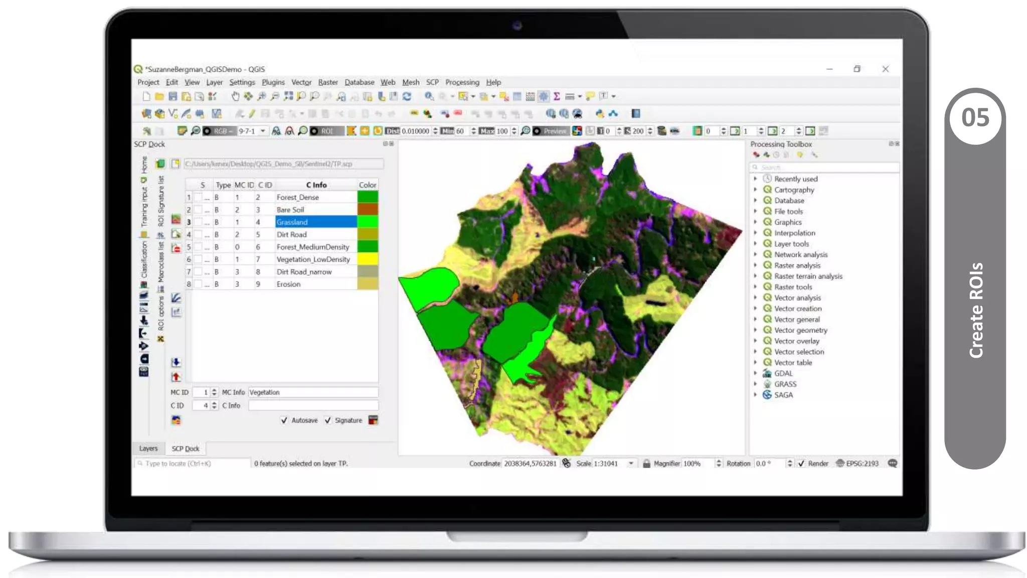 Quick and easy land use classification with QGIS | PPTX