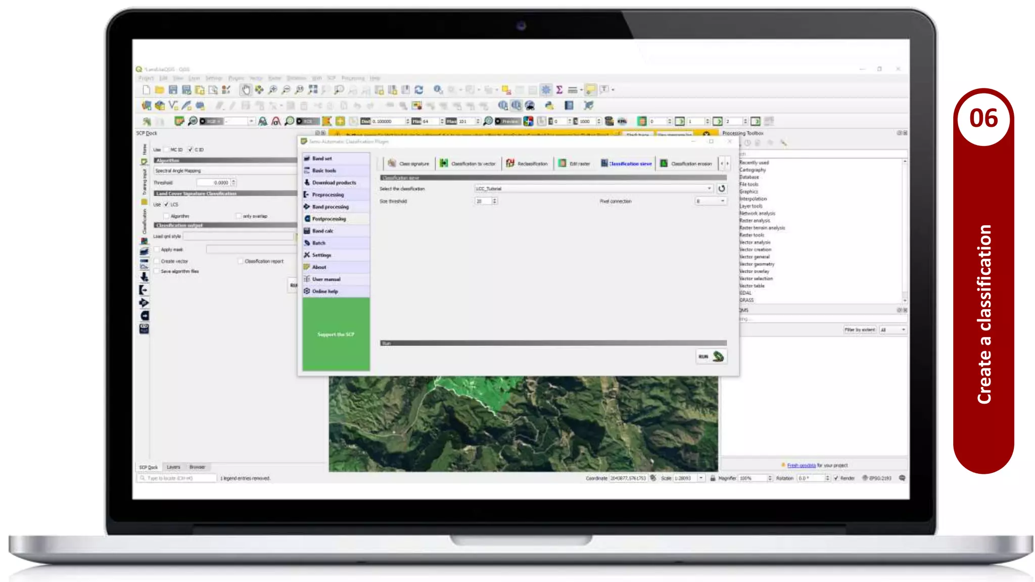 Quick and easy land use classification with QGIS | PPTX