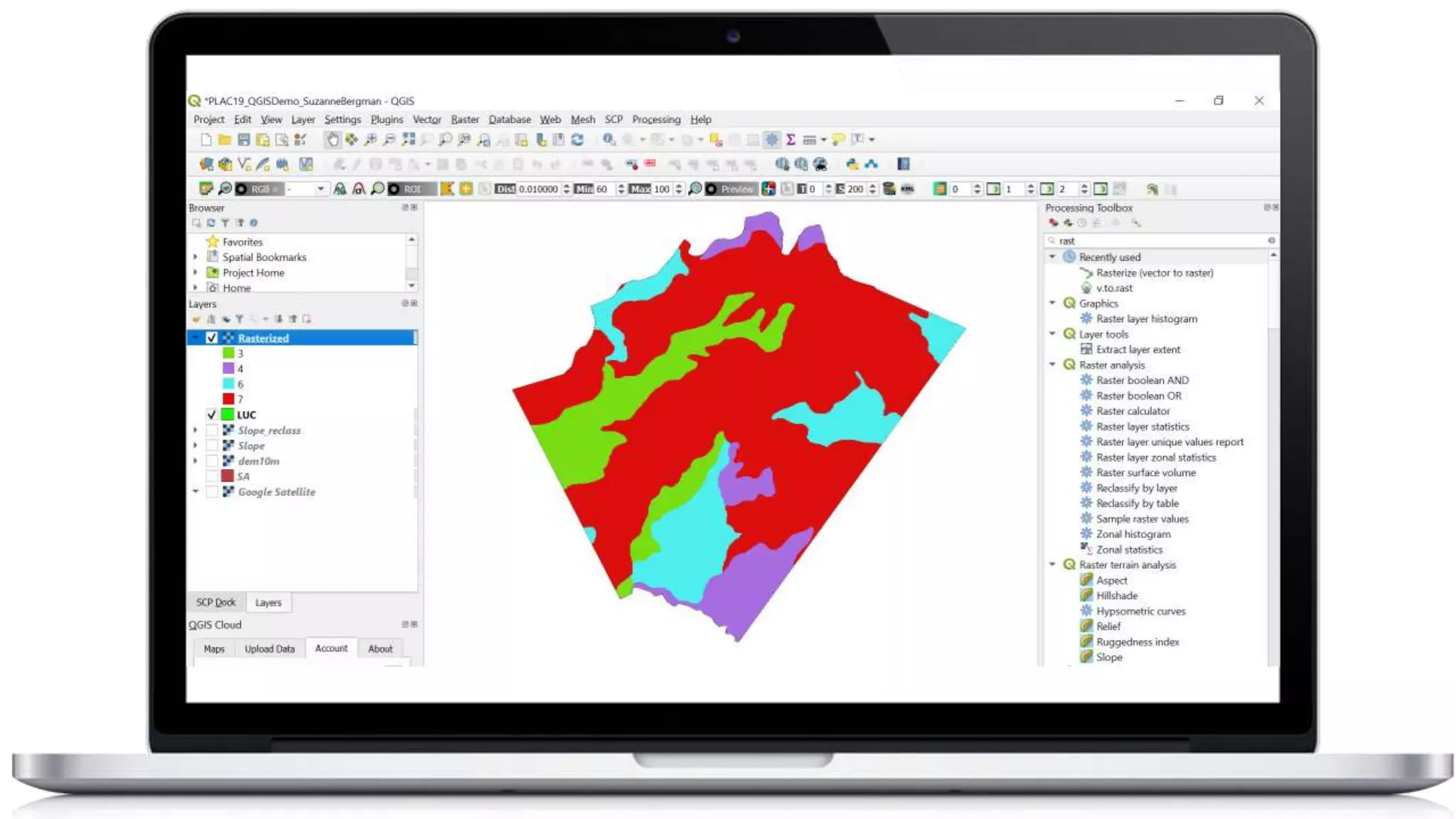 Quick and easy land use classification with QGIS | PPTX | Geography ...