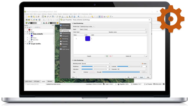 Quick and easy land use classification with QGIS | PPTX | Geography ...