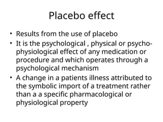 Placeabo and nocebo effects Prof Sunday[1].pptx