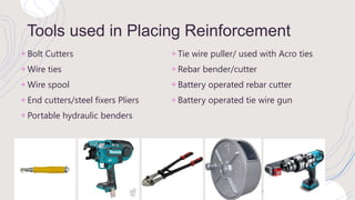 Place and Fix Reinforcement Materials Intro (2023 Edit).pptx