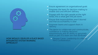 Place based integrated approach to community care | PPTX