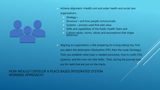Place based integrated approach to community care | PPTX