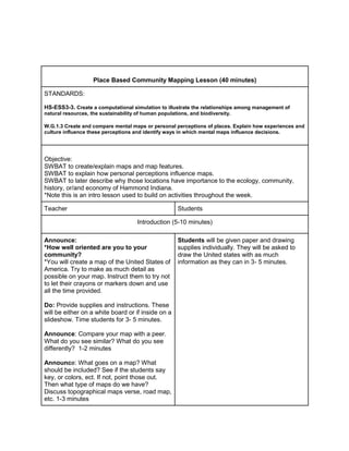 Place Based Community Mapping Lesson (40 minutes).docx
