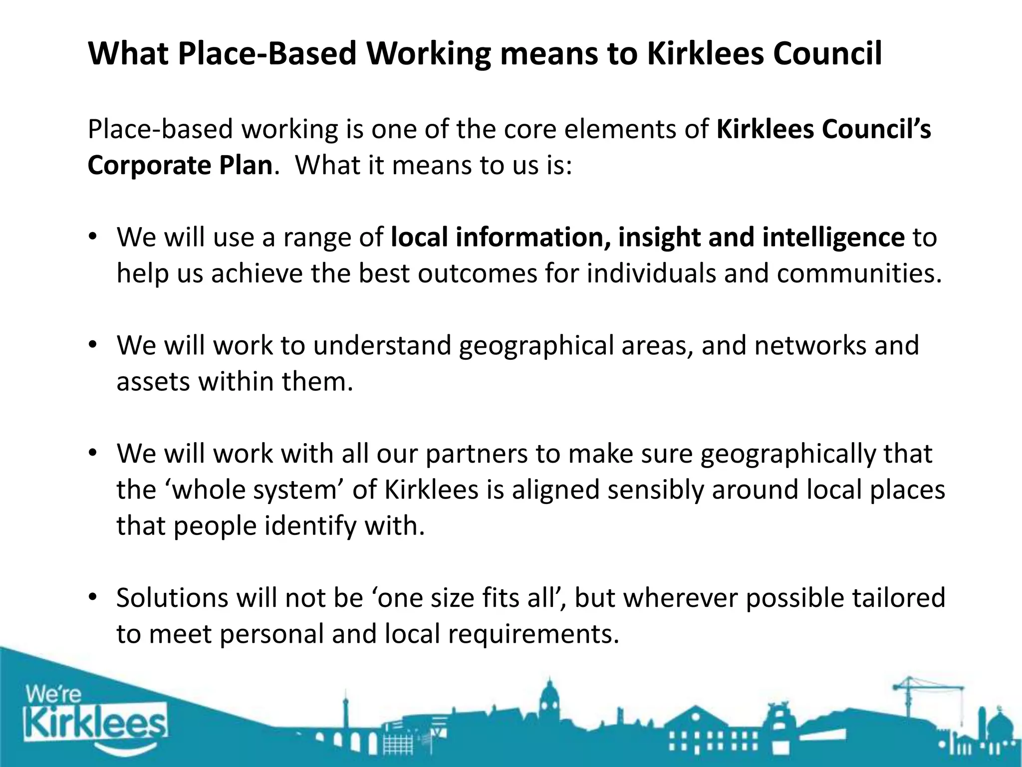 Place-Based Working, August 2019 | PPTX