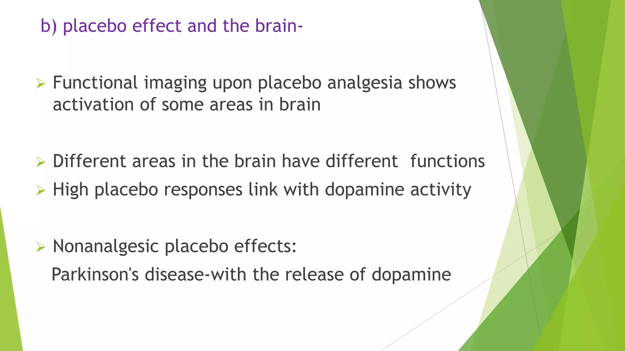 Placebo full topic | PPTX