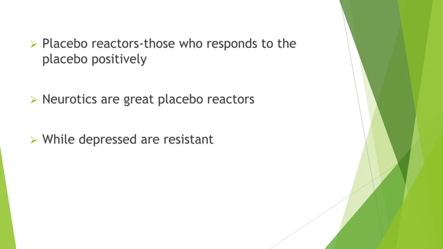 Placebo full topic | PPTX