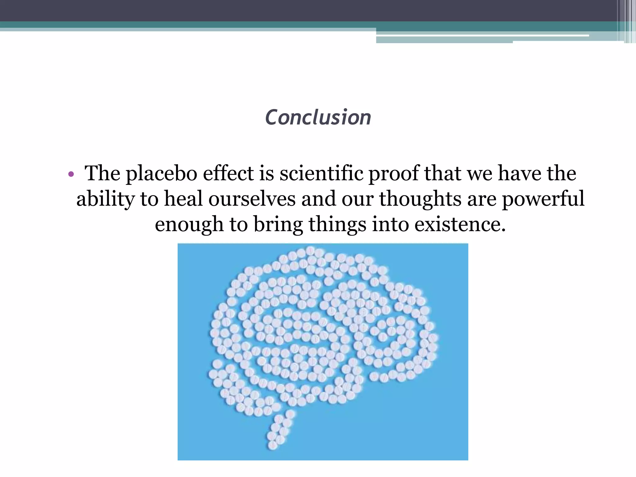 Placebo effect | PPT
