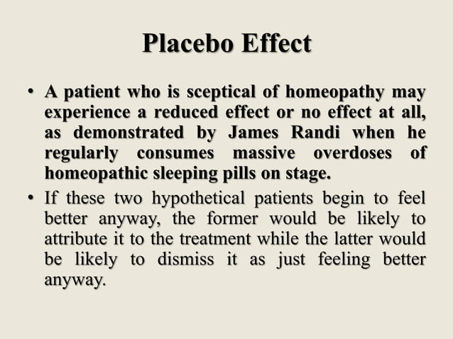 Placebo Effect. | PPTX | Pharmaceutical Drugs | Medical Health