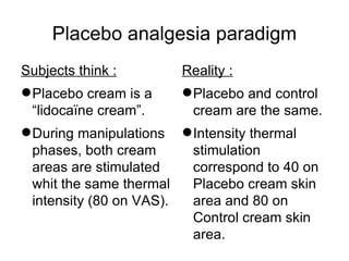 Placebo effect presentation | PPT