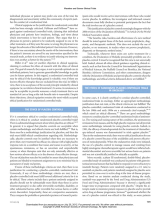Placebo in cancer | PDF