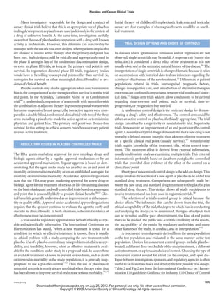 Placebo in cancer | PDF