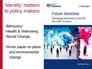 Place identity and environmental conditions | PPT